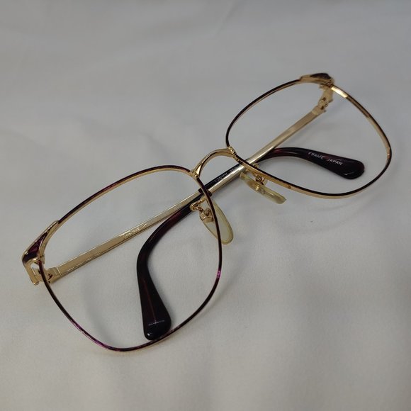 Tura | Accessories | Vintage Tura Eyeglass Frames 259 Bur Full Metal ...